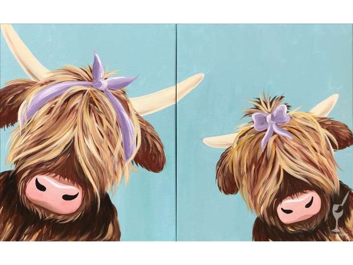 Paint and Sip - Moo-ve Over - Pasadena | Classpop!