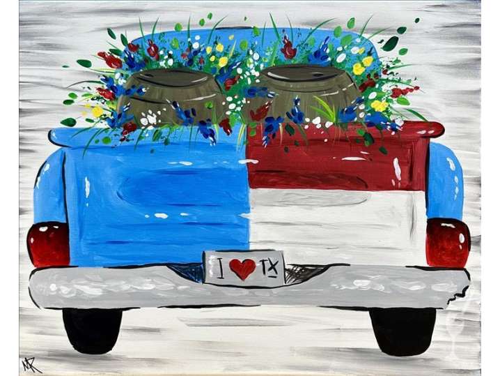 Paint and Sip - Texas Treasure Hunt - Austin | Classpop!