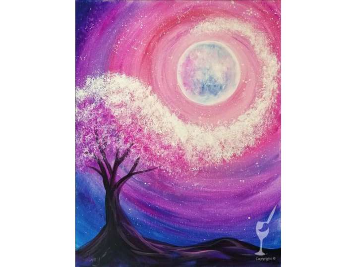 Paint and Sip - Dreams and Wishes from the Powdery Tree - Houston ...