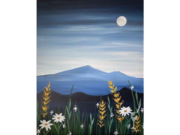 Paint and Sip - Misty Mountain Magic - Baytown | Classpop!