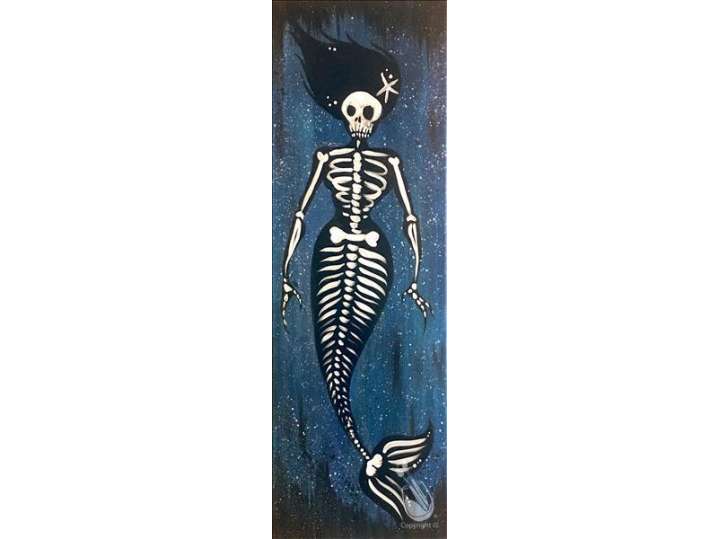 Paint and Sip - The Skeleton Siren - Denver | Classpop!