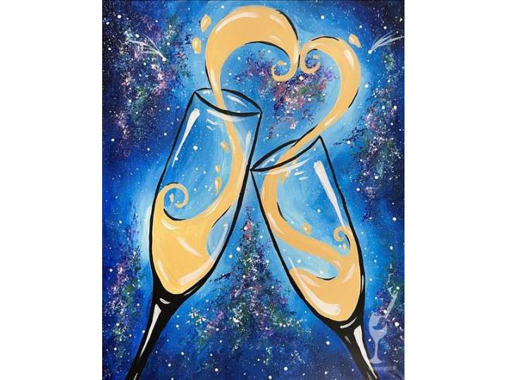 Paint and Sip - Magical Cheers - Houston | Classpop!