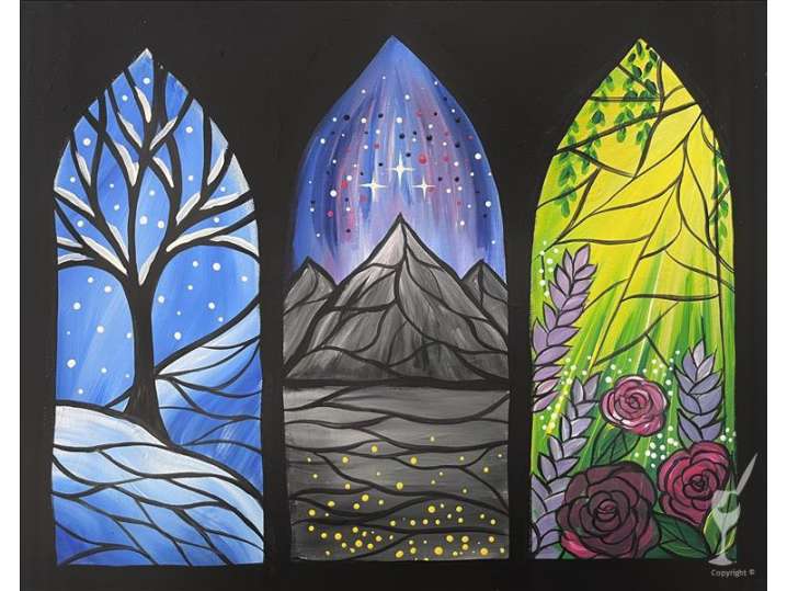Paint and Sip - ACOTAR Art for Beginners - Houston | Classpop!