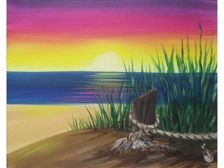 Paint and Sip - Cape Cod Sunset - Pasadena | Classpop!