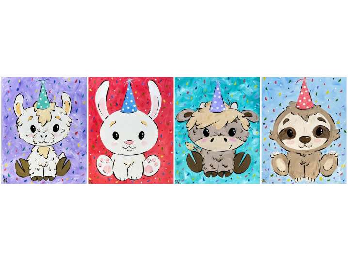 Paint and Sip - Animal Party! - Denver | Classpop!