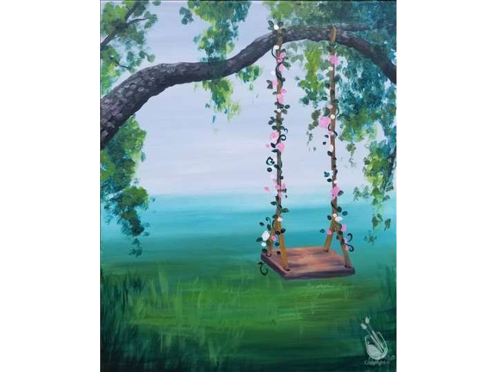 Paint and Sip - Spring Swing - Austin | Classpop!