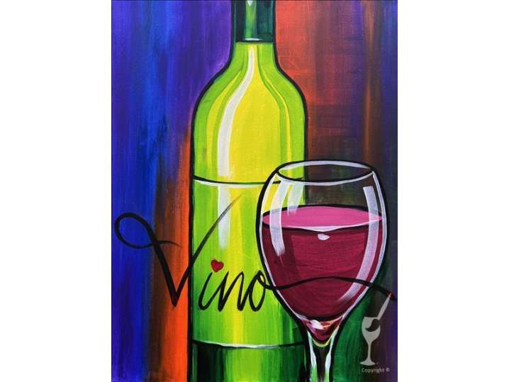 Paint and Sip - Wine Romance - Baytown | Classpop!