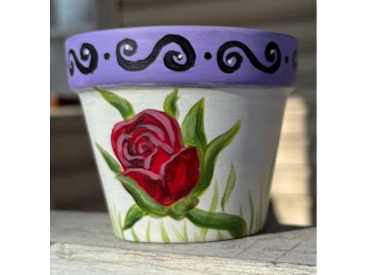 Paint and Sip - Painted Flower Pots - Indianapolis | Classpop!