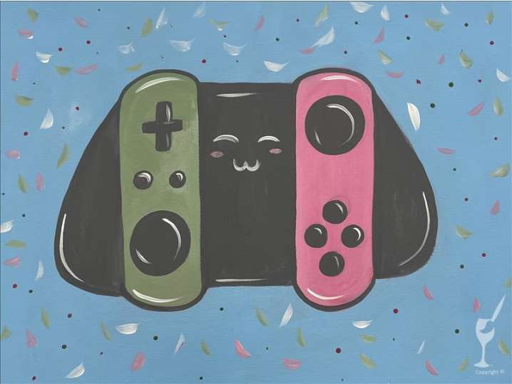 Paint and Sip - Magical Gaming Controller Fun - Houston | Classpop!