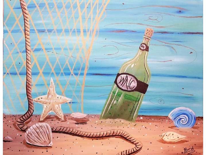 Paint and Sip - Beautiful Beach Treasures - Indianapolis | Classpop!