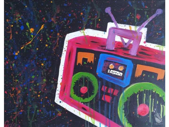 Paint and Sip - Fun '80s Night! - Austin | Classpop!