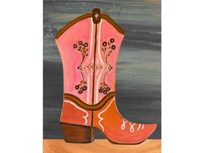 Paint and Sip - Southern Boots - San Diego | Classpop!