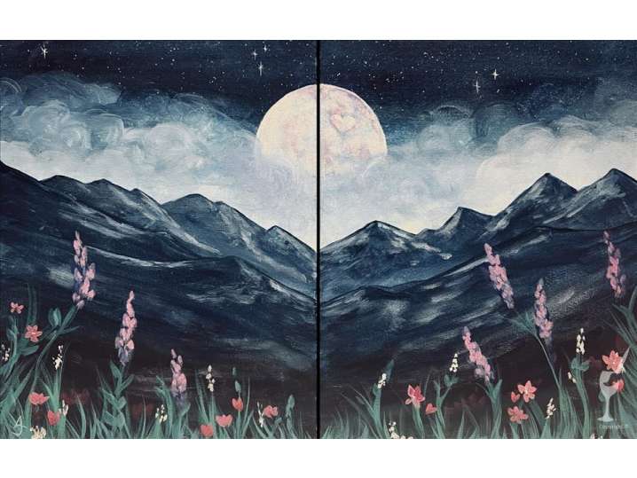 Paint and Sip - Silver Moon - Austin | Classpop!