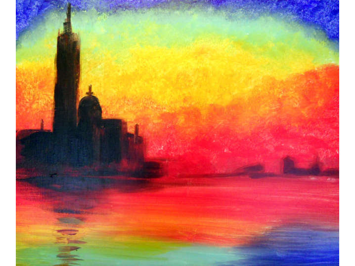 Paint and Sip - Monet's Venice Twilight - San Francisco | Classpop!