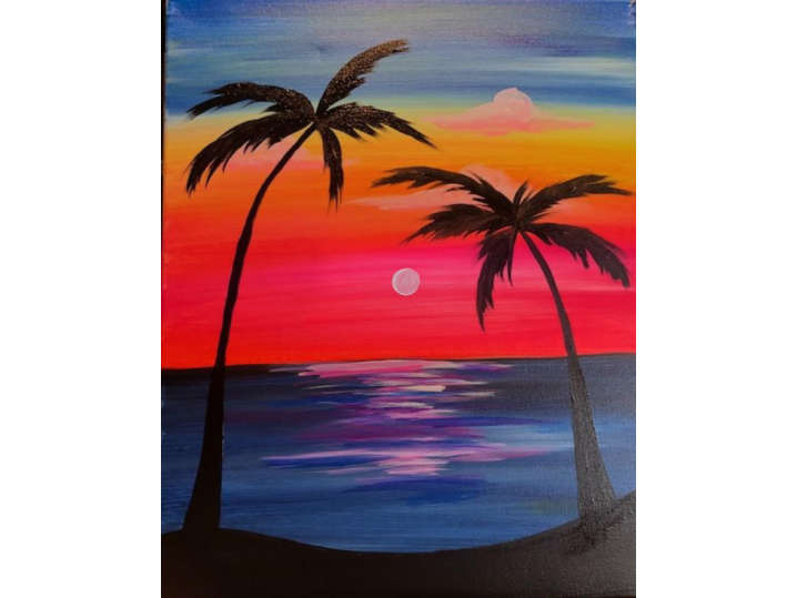 Paint and Sip - Simple Sunset - Chicago | Classpop!