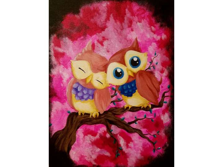 Paint and Sip - Hootie Cuties - Norfolk | Classpop!