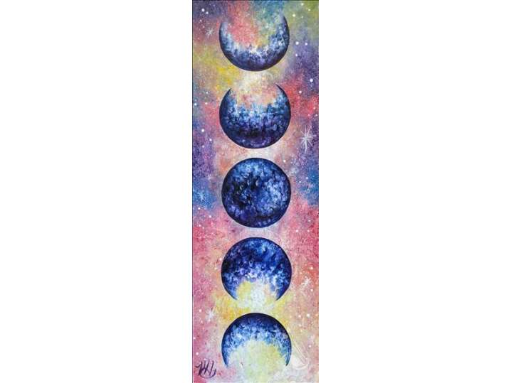 Paint and Sip - Moon Phases - Houston | Classpop!