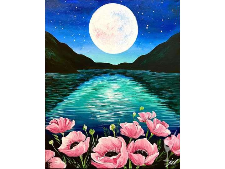Paint and Sip - Poppy Moon - Houston | Classpop!