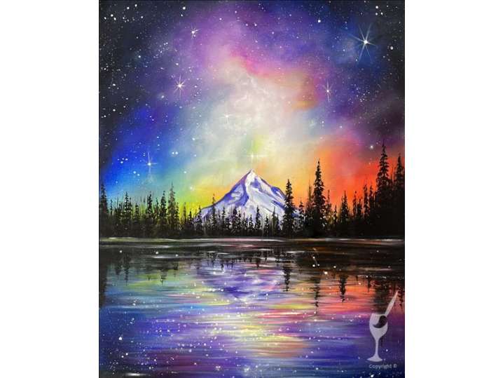 Paint and Sip - Cosmic Spectrum - Colorado Springs | Classpop!