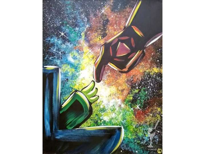Paint and Sip - Galactic Touch - Houston | Classpop!