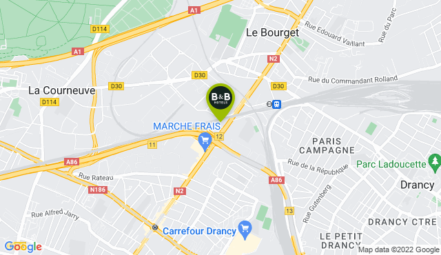 B&B Hotel Paris Le Bourget: 2-star hotel near Le Bourget airport