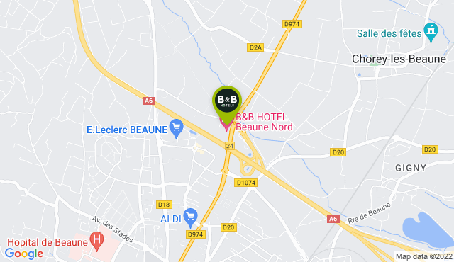 B&B Hôtel à Beaune Nord : hôtel pas cher près de l'autoroute A6