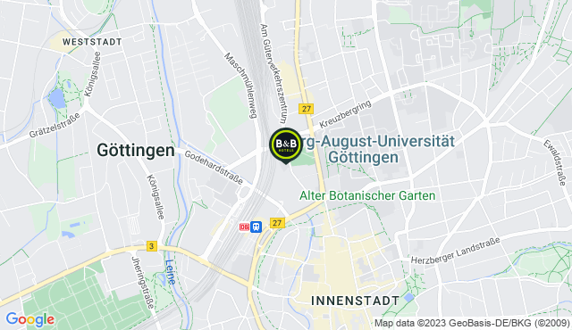 B&B HOTEL Göttingen-City I Zentrale und günstige Unterkunft in der ...