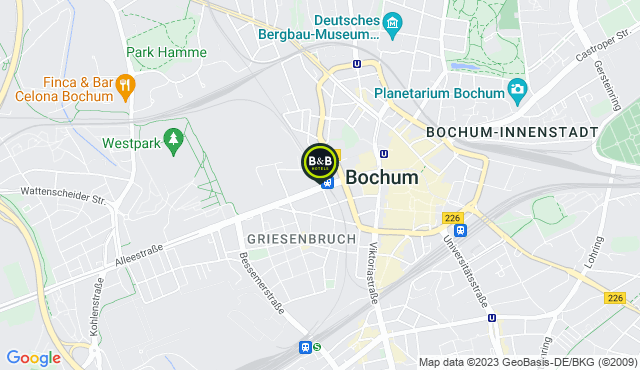 B&B HOTEL Bochum-City – günstig übernachten | B&B HOTELS