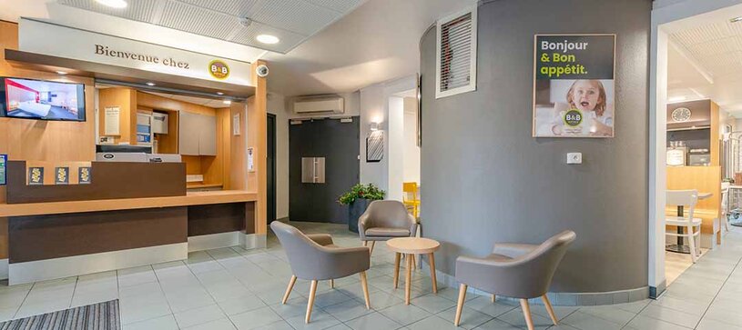 B&B HOTEL à Cholet, dans le centre, proche du Puy du Fou