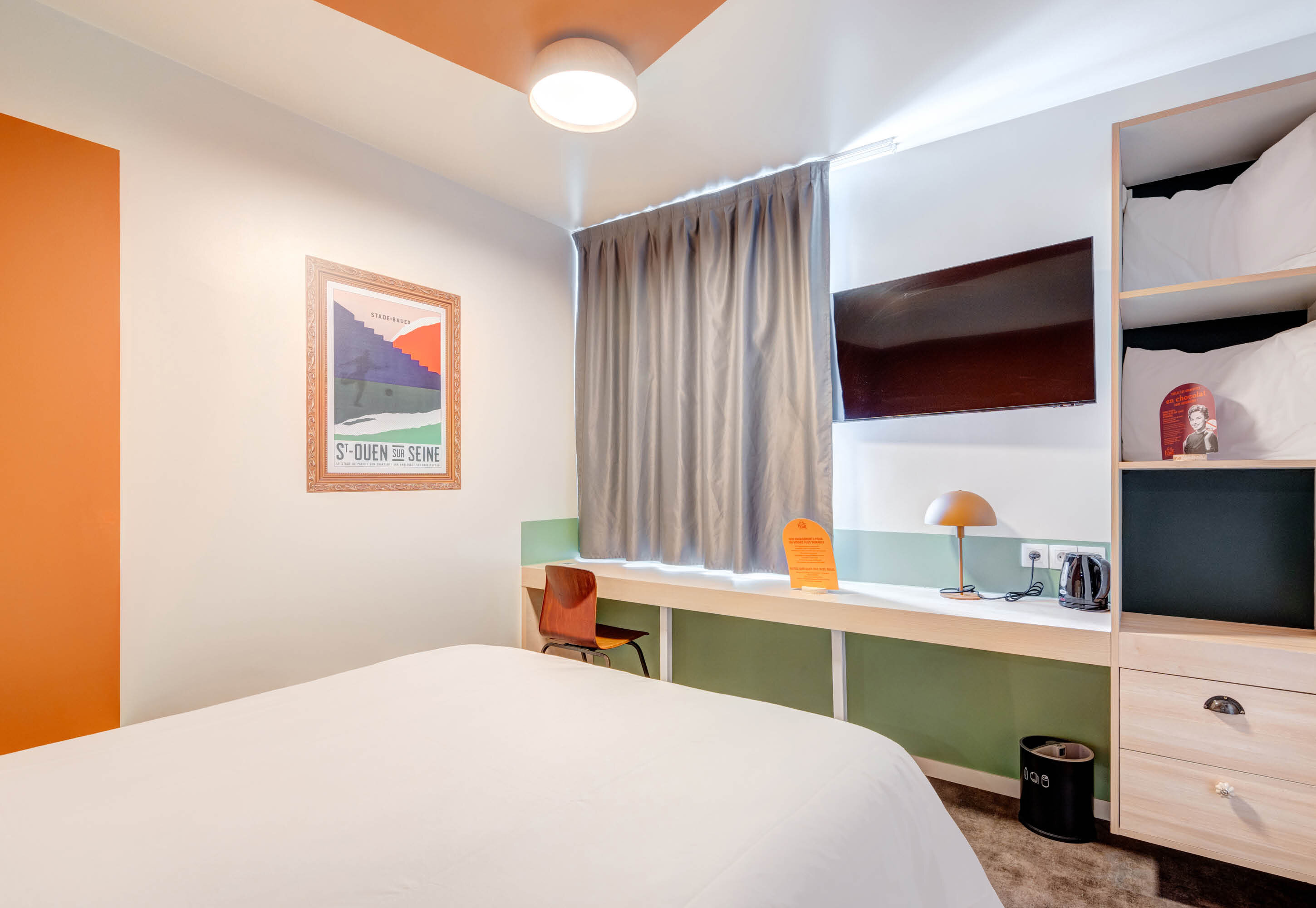 B&B HOME Paris Mairie de Saint-Ouen : un hôtel à deux pas du métro