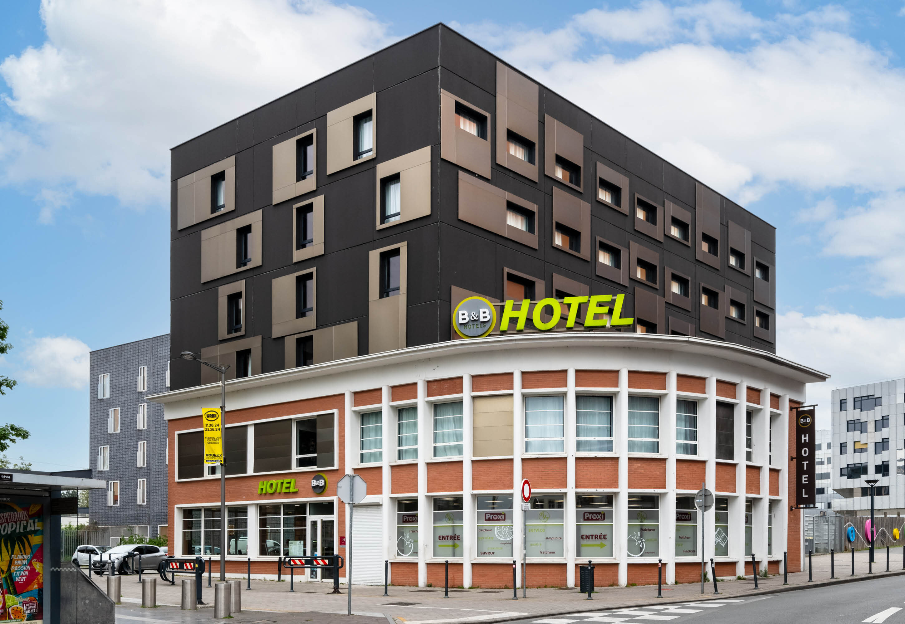 B&B HOTEL à Roubaix Campus Gare, hôtel 2 étoiles proche de Lille