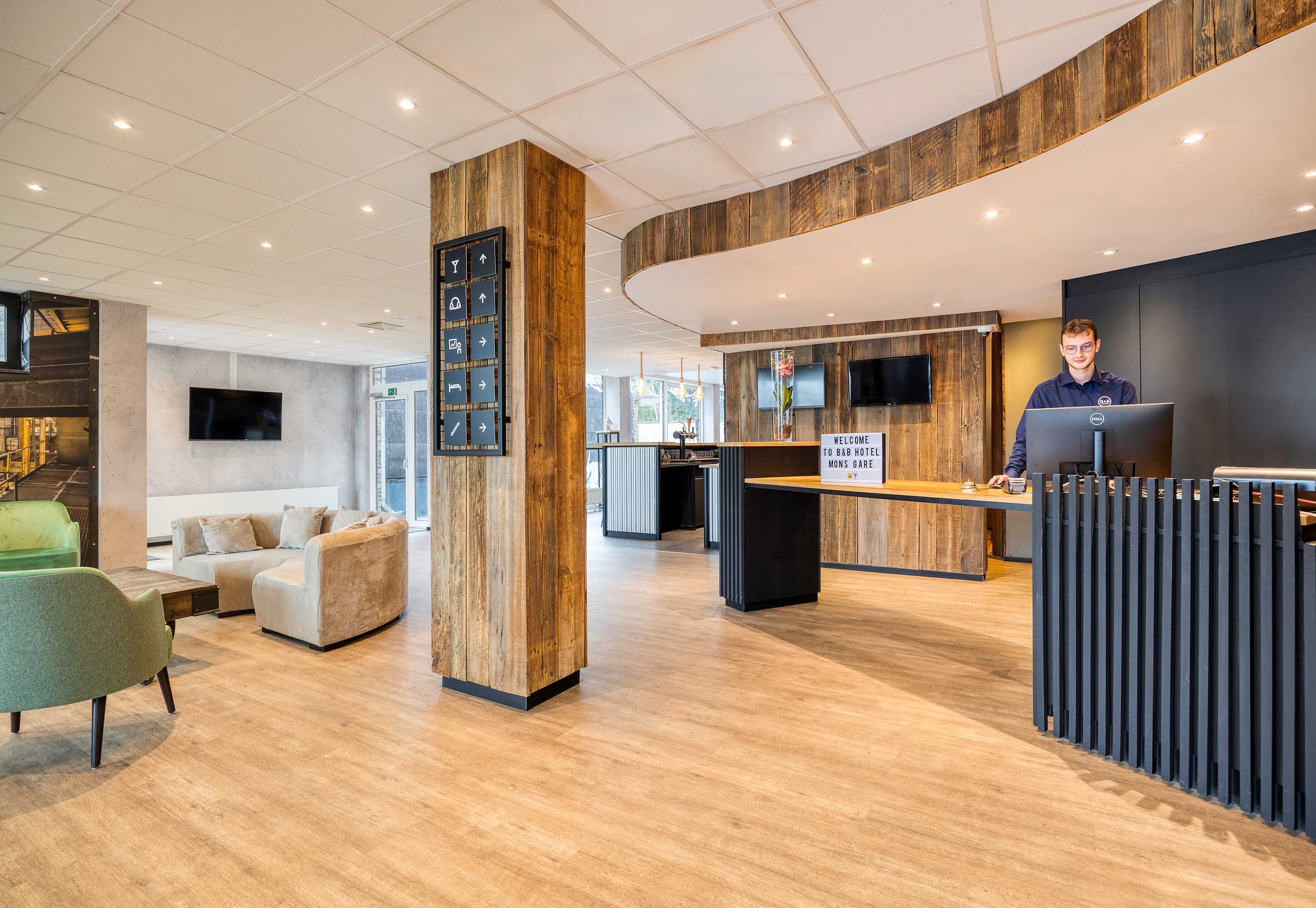 B&B HOTEL Mons Gare: a hotel just a few metres from Mons station