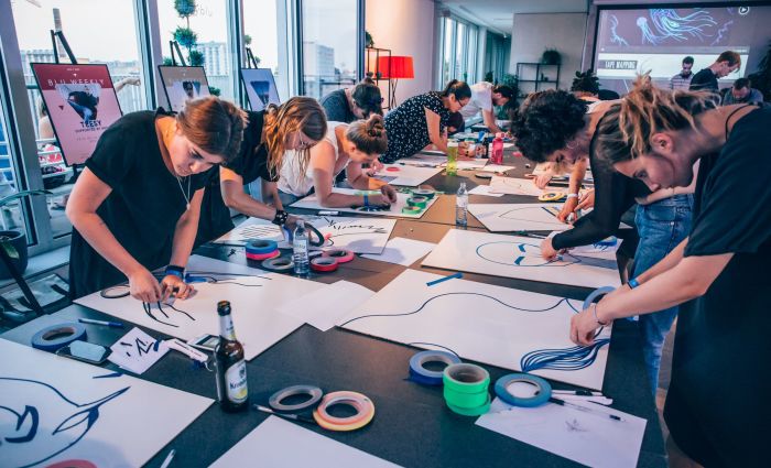 Tape Mapping | Book a Street Artist