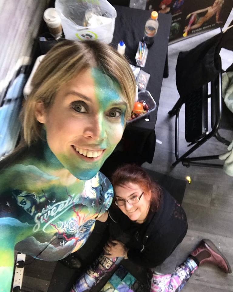 Body Painting By Cat | Book a Street Artist