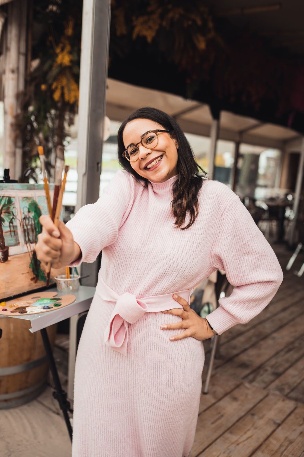 Natalie Lang -Happiness Movement- | Book a Street Artist