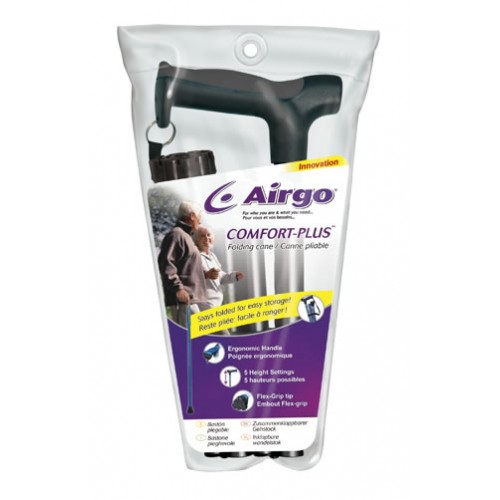 Airgo® Comfort-Plus™ Folding Cane - Mobility Aids Australia