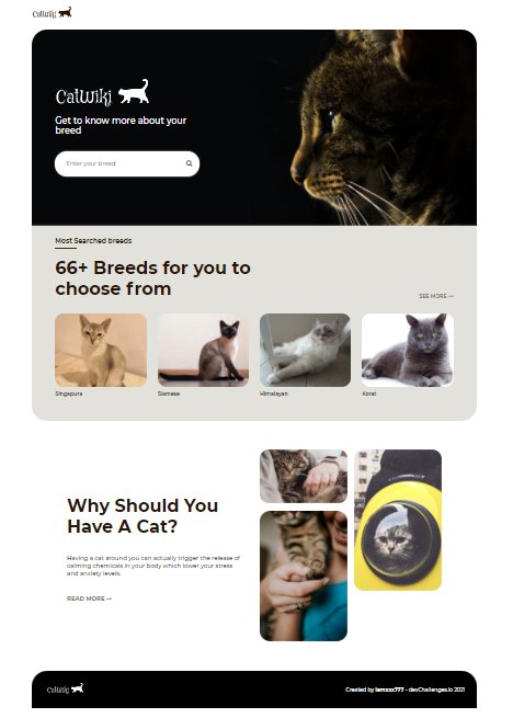 GitHub - iamxxx777/cat-wiki: Are you a cat lover, find information about different breeds of ...
