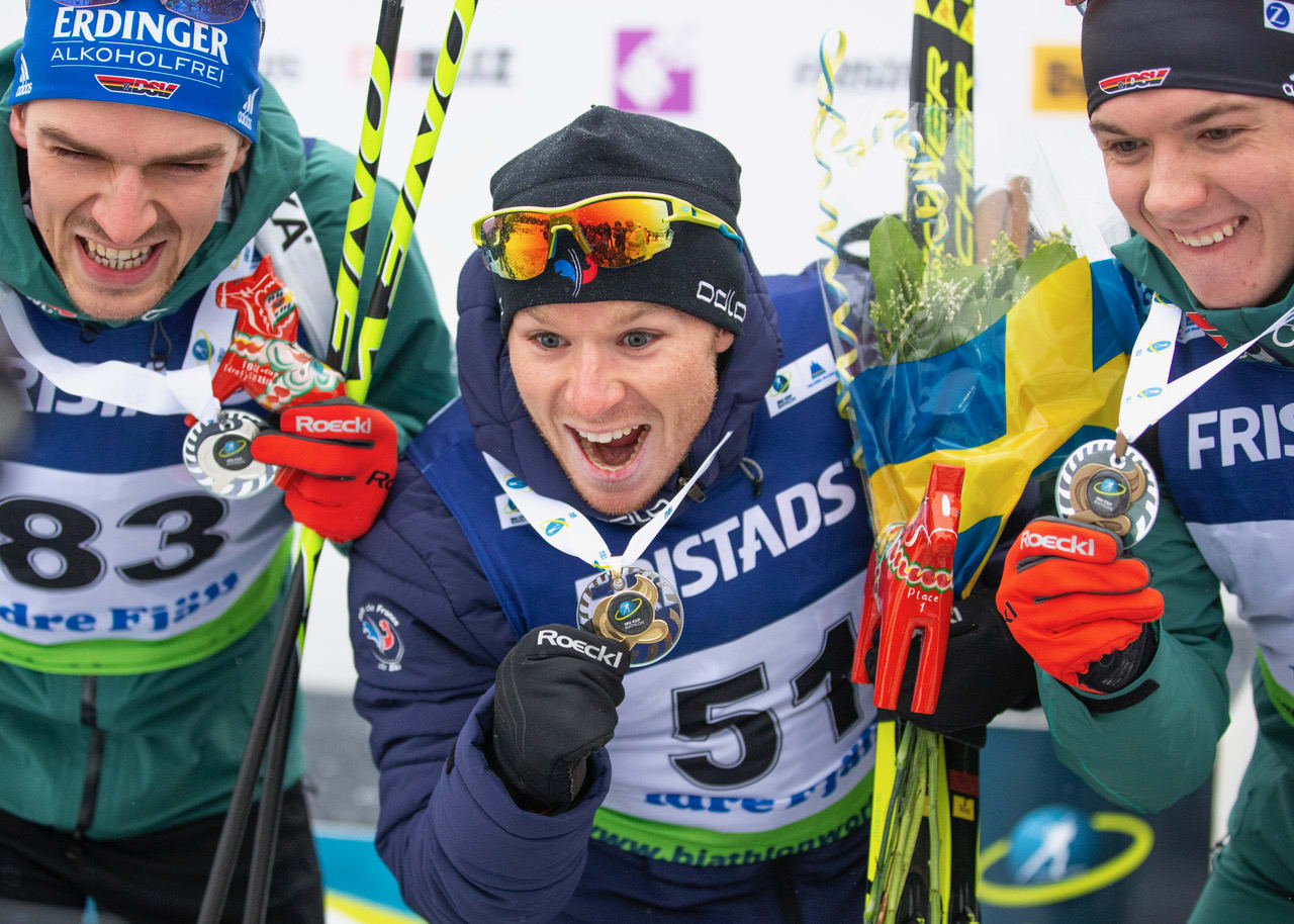 Aristide Begue and Elisabeth Hoegberg Win Second IBU Cup Sprints