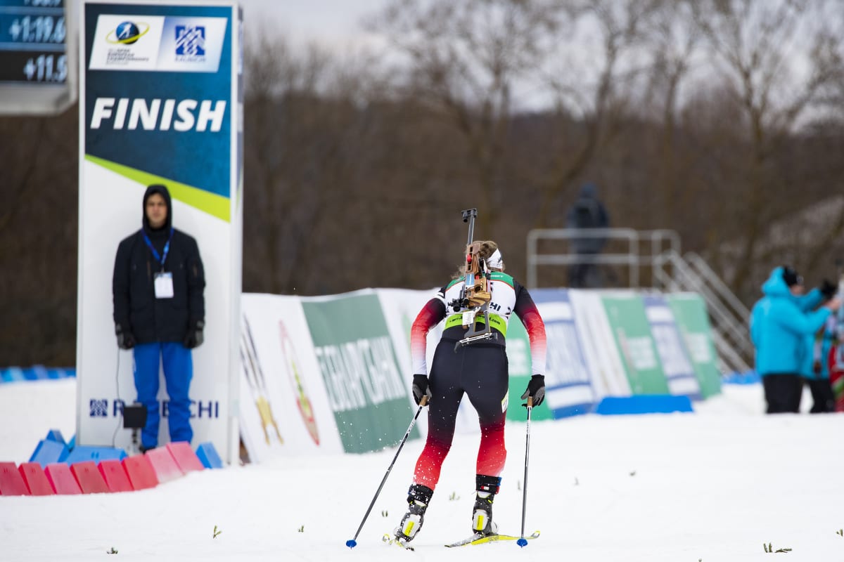 Matvey Eliseev and Elisabeth Hoegberg win IBU OECH Sprint Gold ...
