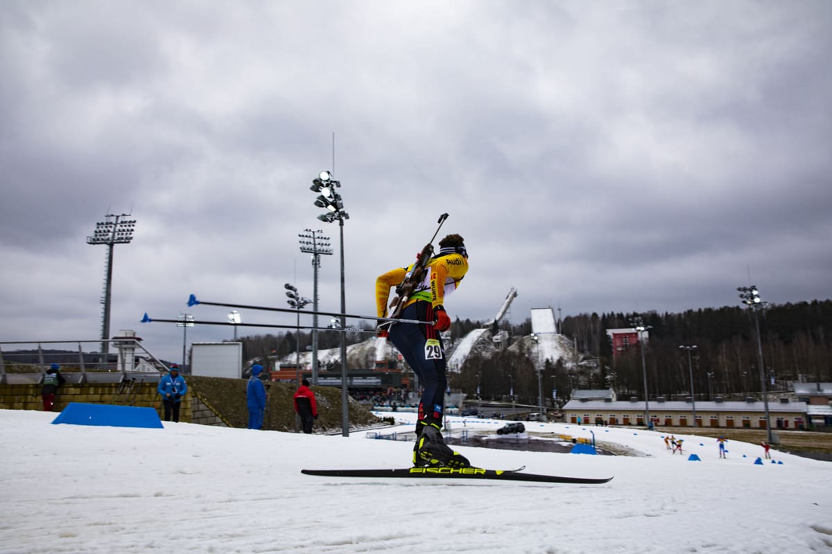 Matvey Eliseev and Elisabeth Hoegberg win IBU OECH Sprint Gold ...