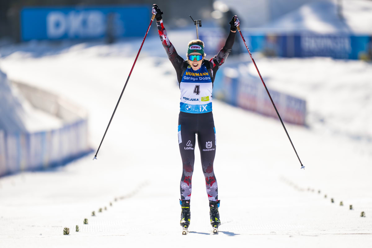 Lisa Theresa Hauser Captures IBU World Championships Mass Start Gold Medal