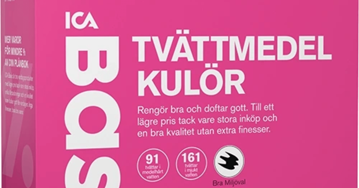 ICA Basic - Tvätt, disk & rengöringsprodukter | ICA