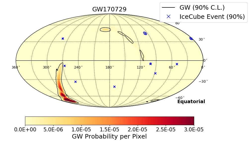 Searching for neutrino emission from 11 LIGO-Virgo gravitational wave ...