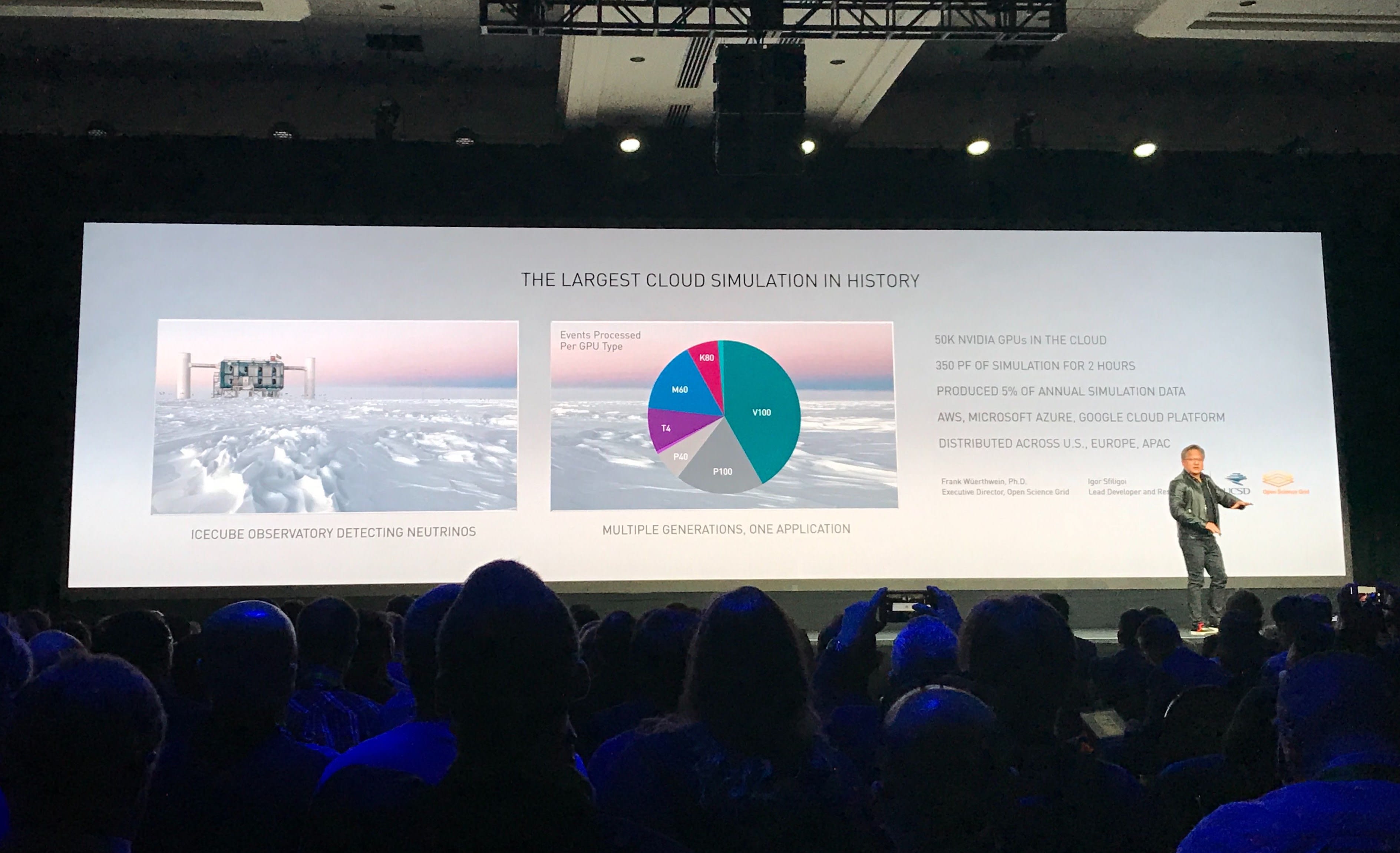 IceCube featured in Supercomputing 2019 keynote address – IceCube