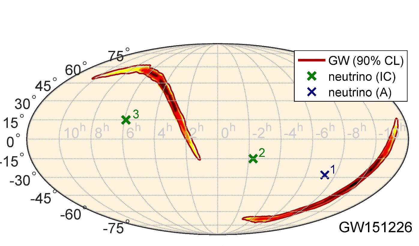 Searching for neutrino emission from 3D-localized gravitational wave ...