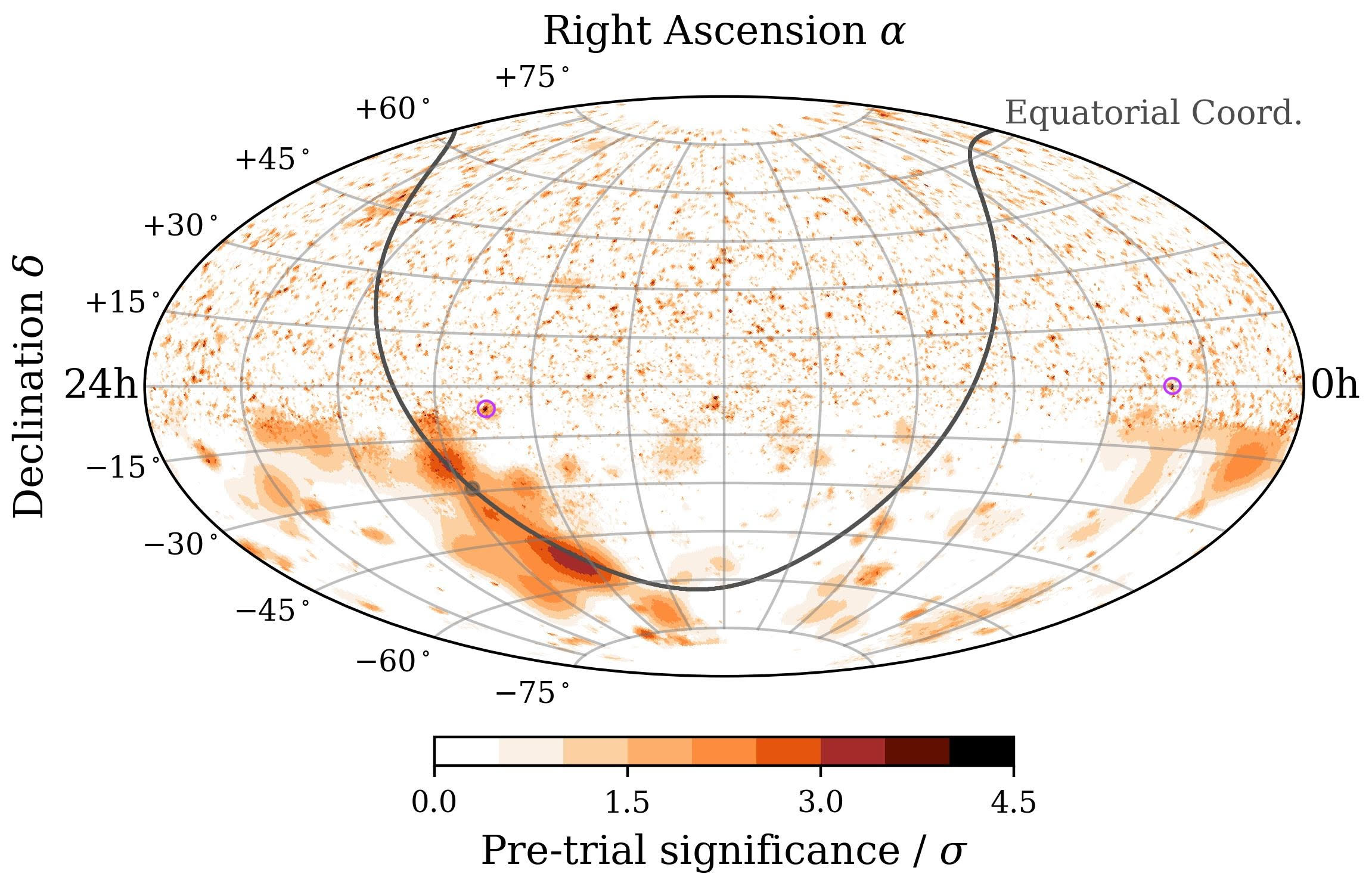 IceCube’s first hunt for neutrino sources using two types of signals – IceCube