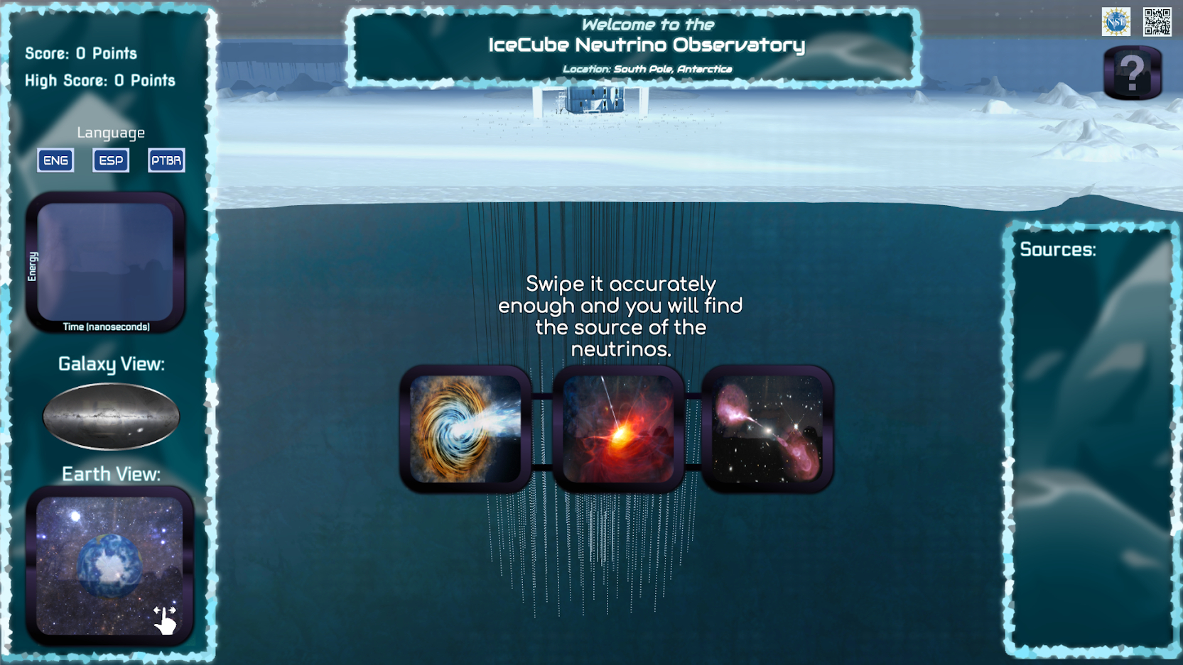 Interactive IceCube Experiences – IceCube