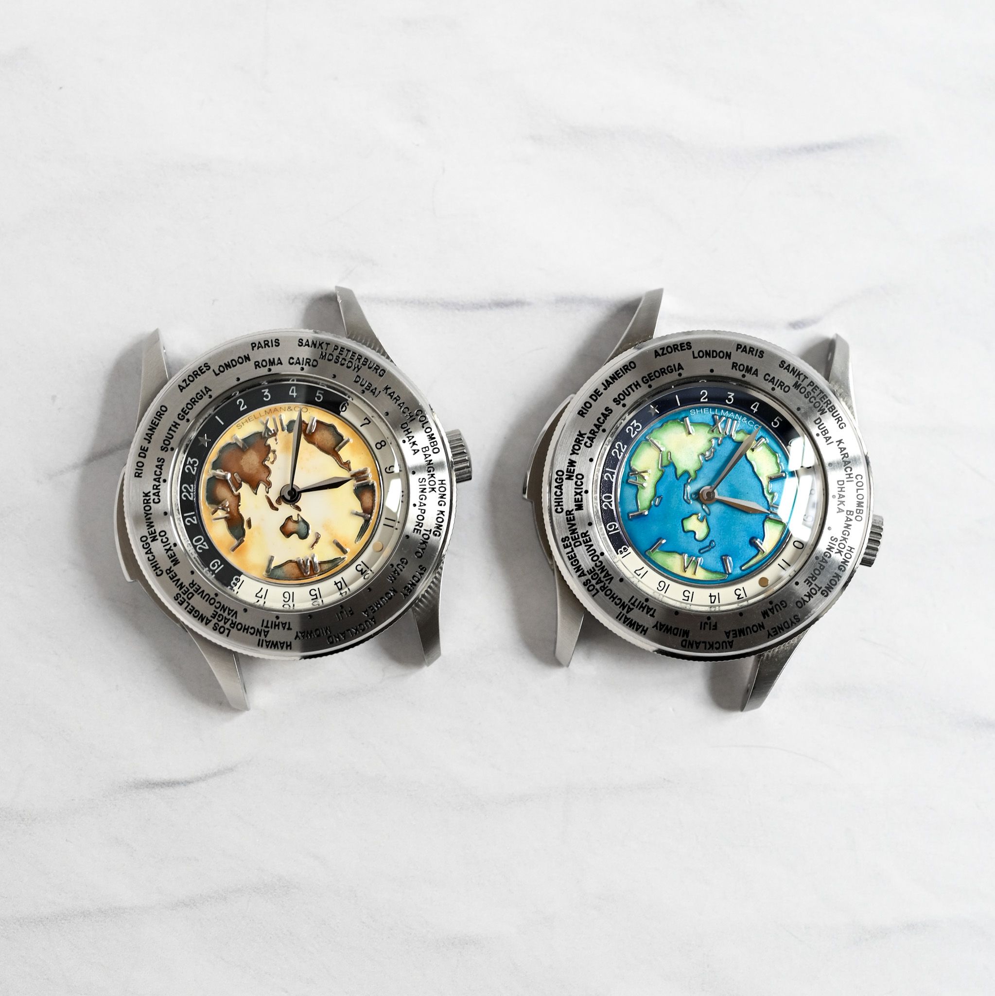 Shellman & Co Worldtime Minute Repeater Cloisonne Dial | ISW | 41 Watch ...