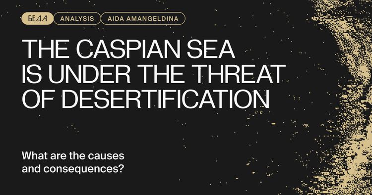The Caspian Sea is under the threat of desertification. What are the causes and consequences ...