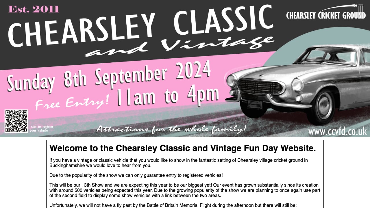 Classic Car Shows in Buckinghamshire
